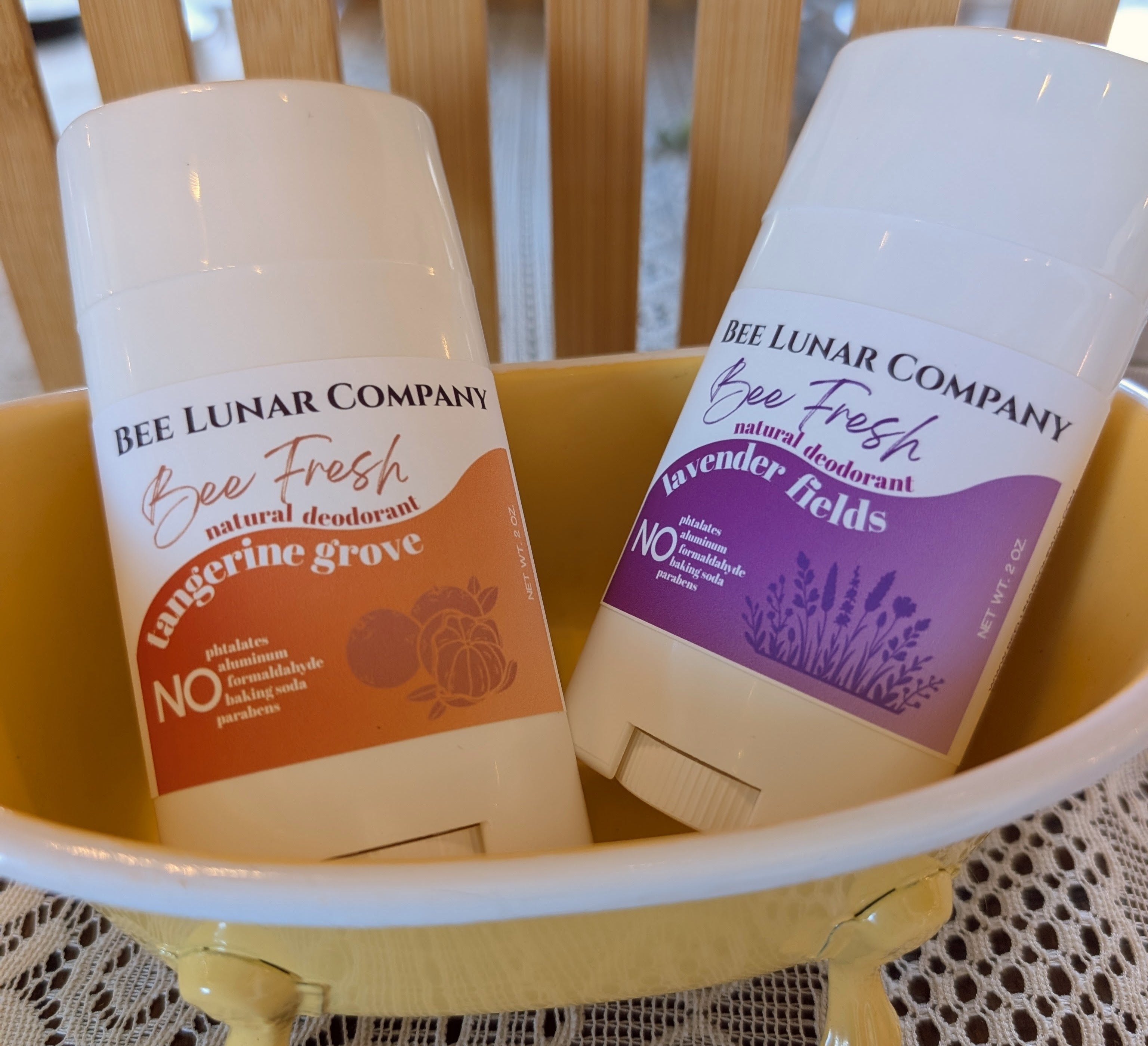 'Bee Fresh' Natural Deodorant – Bee Lunar Company